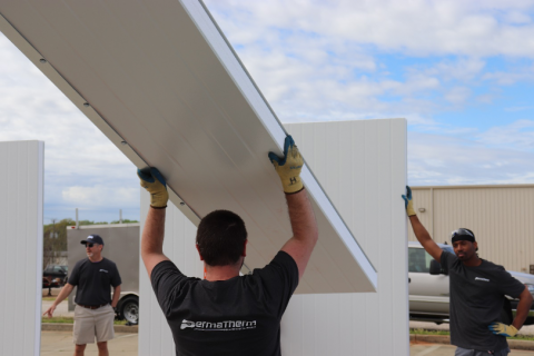 Insulated Metal Panel Construction - PermaTherm